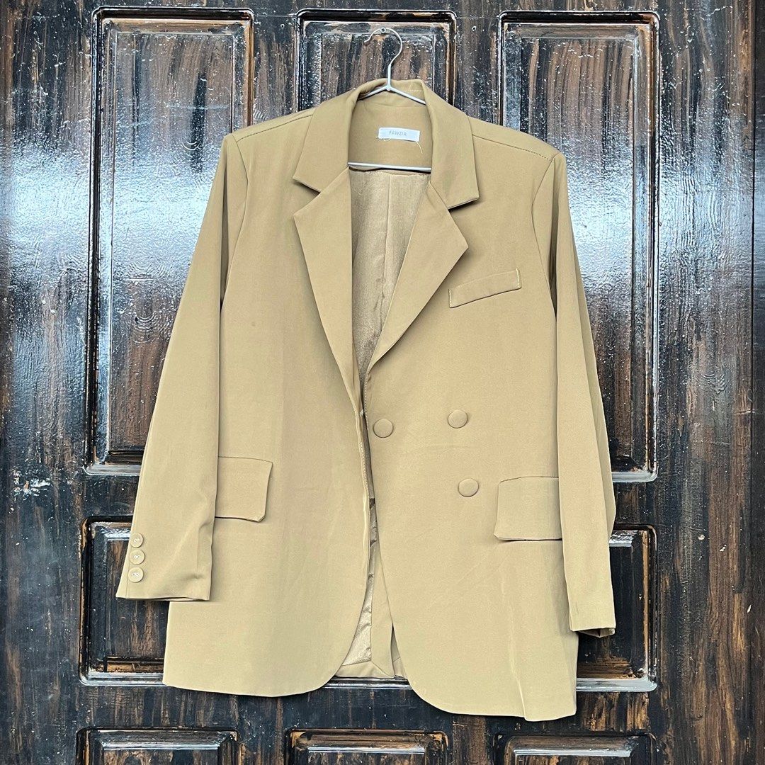 Oversized Blazer (Ry Velasco Reco), Women's Fashion, Coats, Jackets and ...