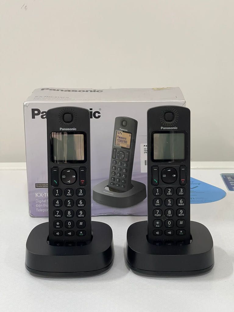 PANASONIC KX-TGC313CXB TRIPLE DECT PHONE HANDSFREE SPEAKER Condition 8/ ...