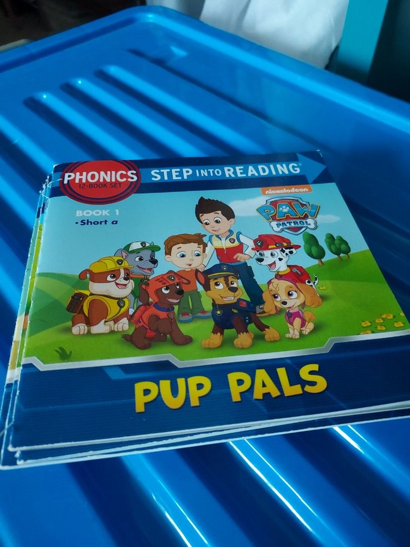 Paw Patrol Step Into Reading Phonics 12-Books Set, Hobbies & Toys, Books & Magazines, Children's ...