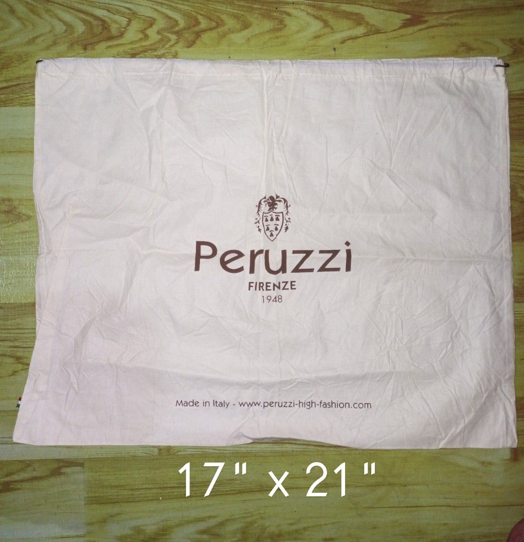 Peruzzi Firenze dustbag dust bag, Luxury, Bags & Wallets on Carousell