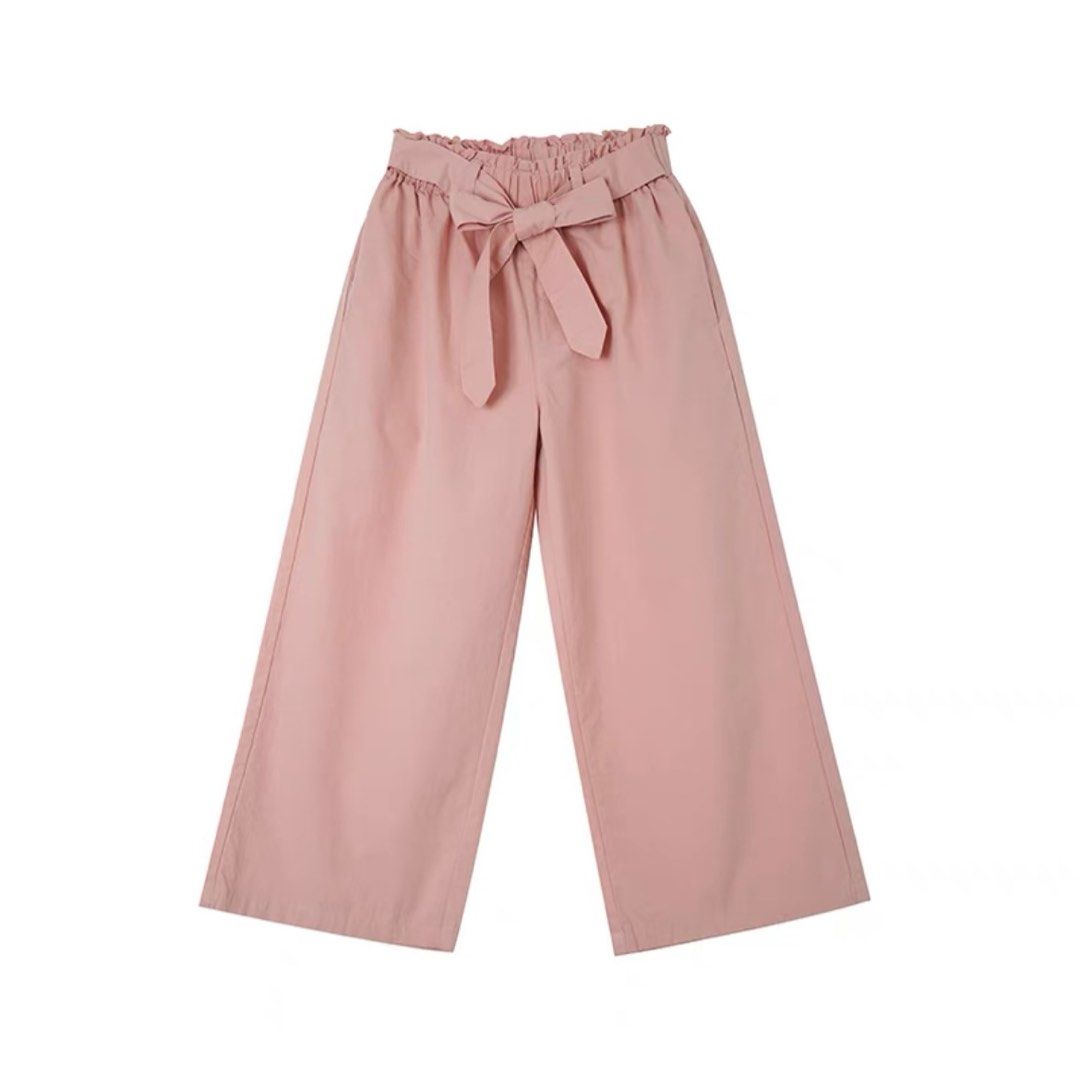Pink Culottes, Women's Fashion, Bottoms, Jeans & Leggings on Carousell