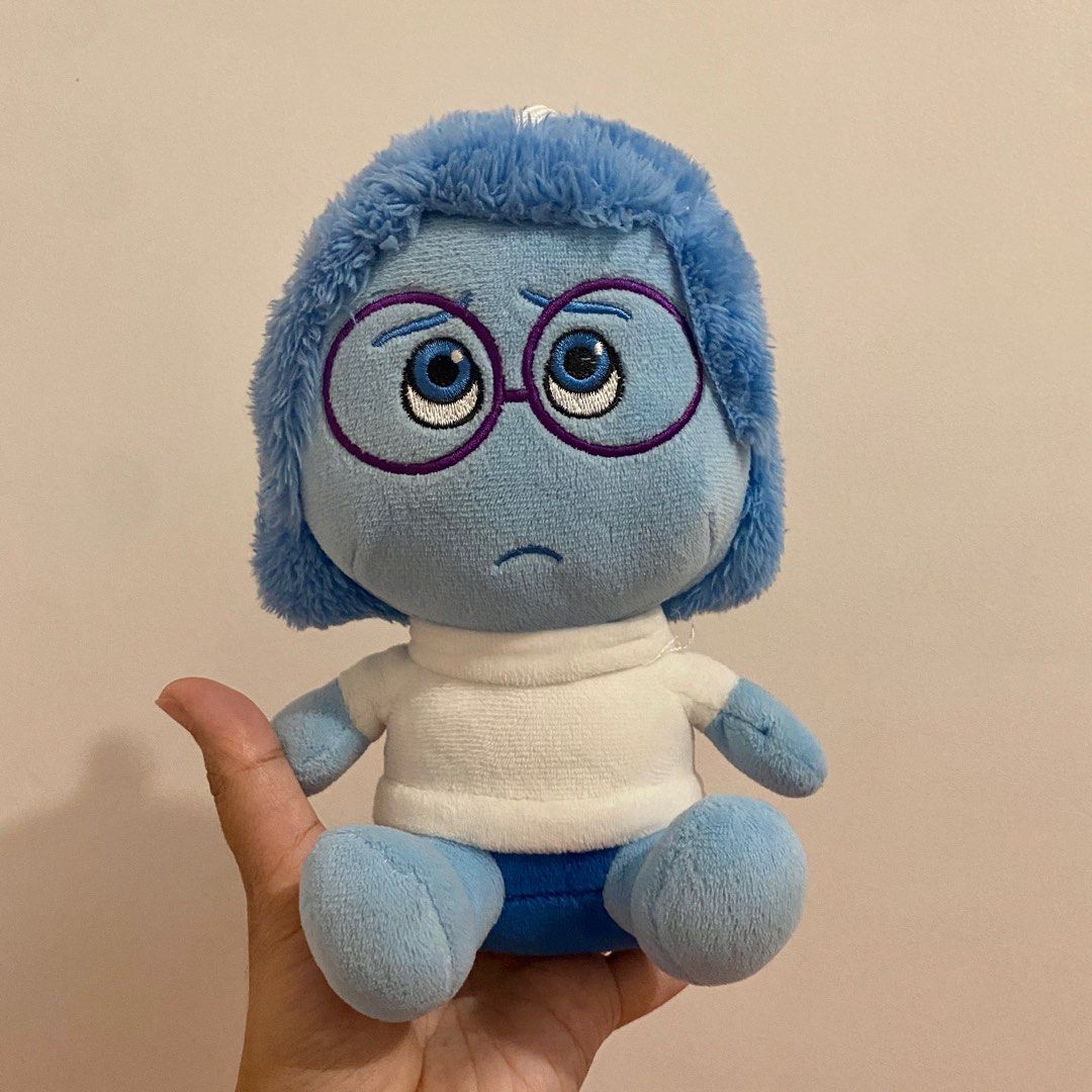 Pixar Sadness Plush Toy, Hobbies & Toys, Toys & Games on Carousell