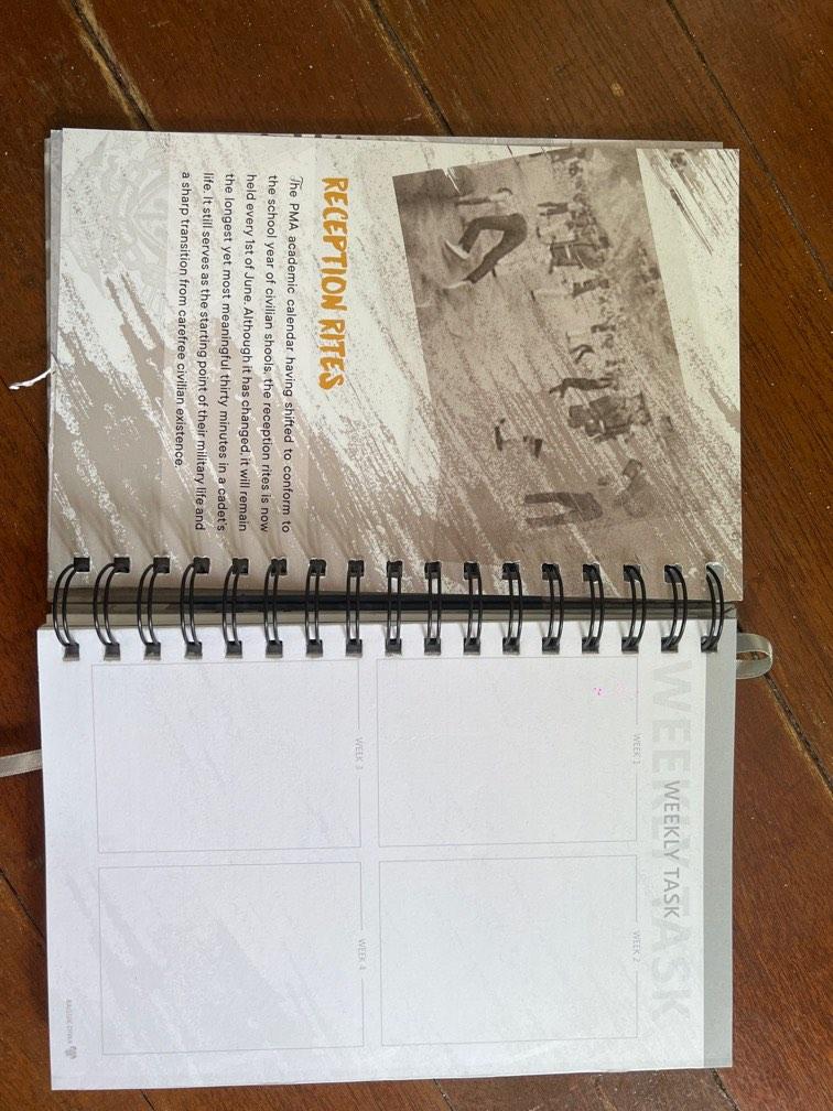 Planner / Notebook - Philippine Military Academy, Hobbies & Toys, Books ...