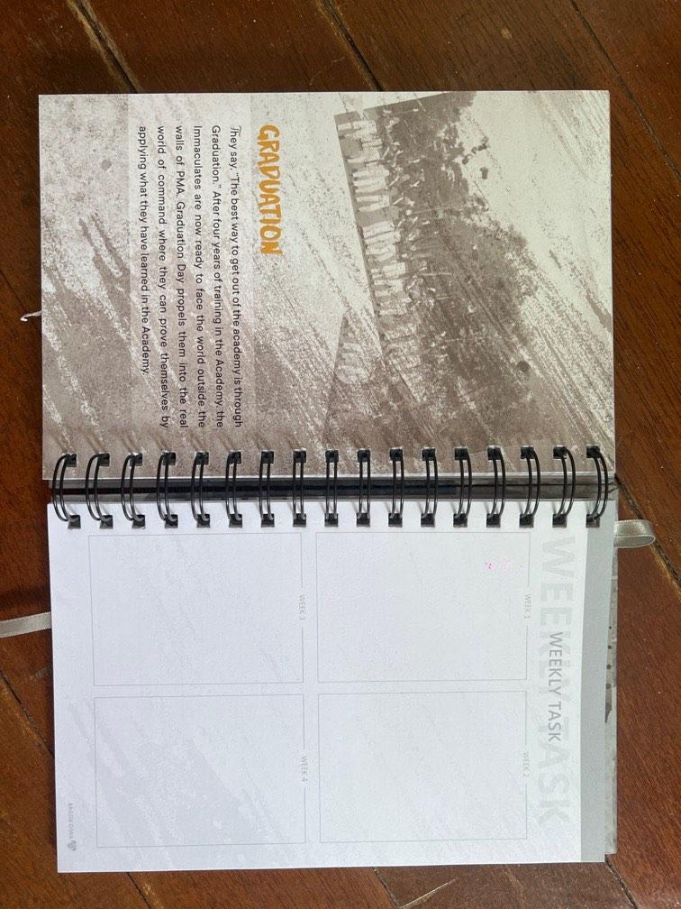 Planner / Notebook - Philippine Military Academy, Hobbies & Toys, Books ...