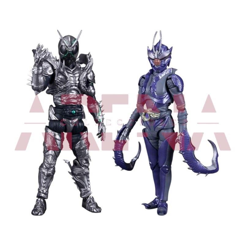 [PO] Shodo-XX Kamen Rider Shadow Moon & Mantis Mutant Set (P-Bandai ...
