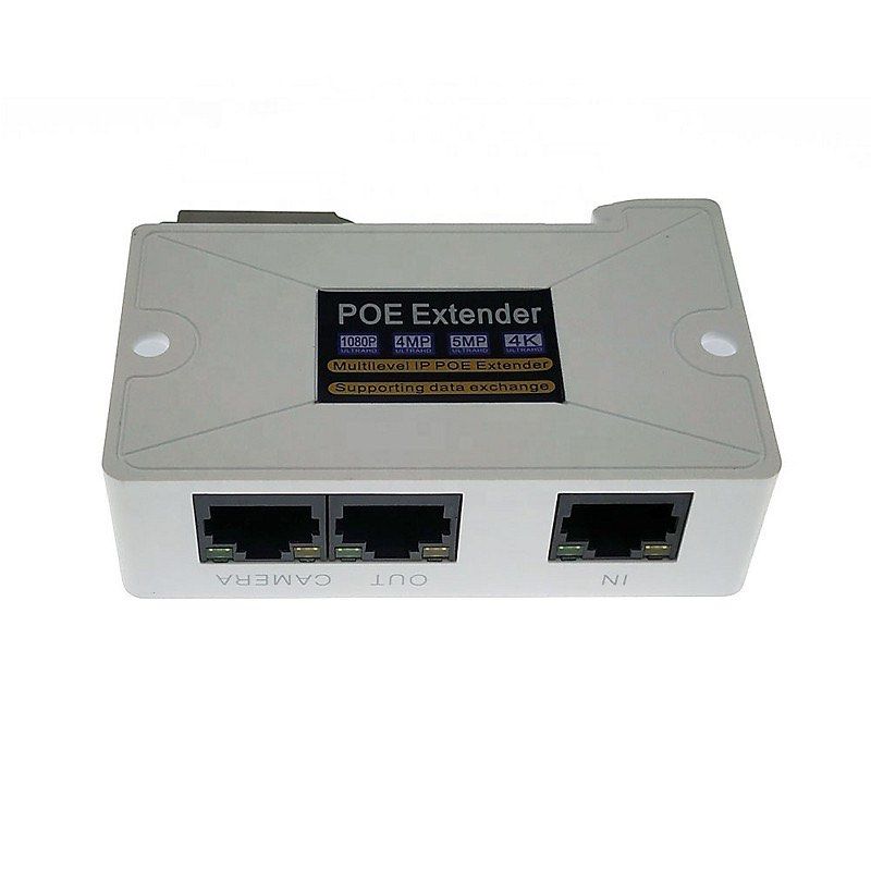 POE Extender IEEE 802.3af/at POE Repeater Ethernet Splitter Passive 2 ...