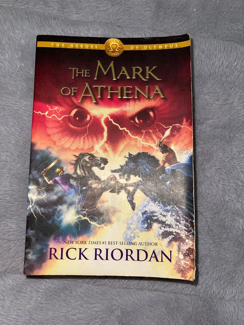 Pre-loved The Mark of Athena by Rick Riordan, Hobbies & Toys, Books ...