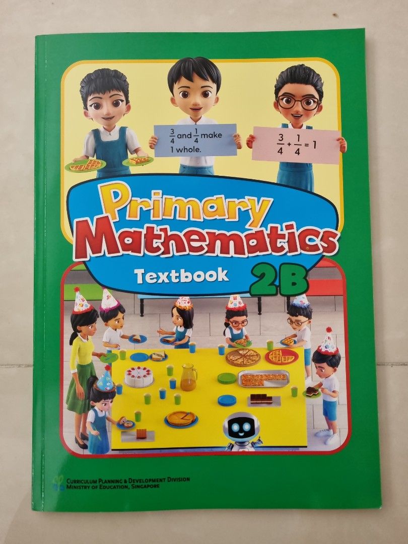 Primary Mathematics Textbook 2B, Hobbies & Toys, Books & Magazines ...