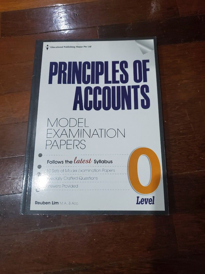 Principles of Accounts book, Hobbies & Toys, Books & Magazines ...