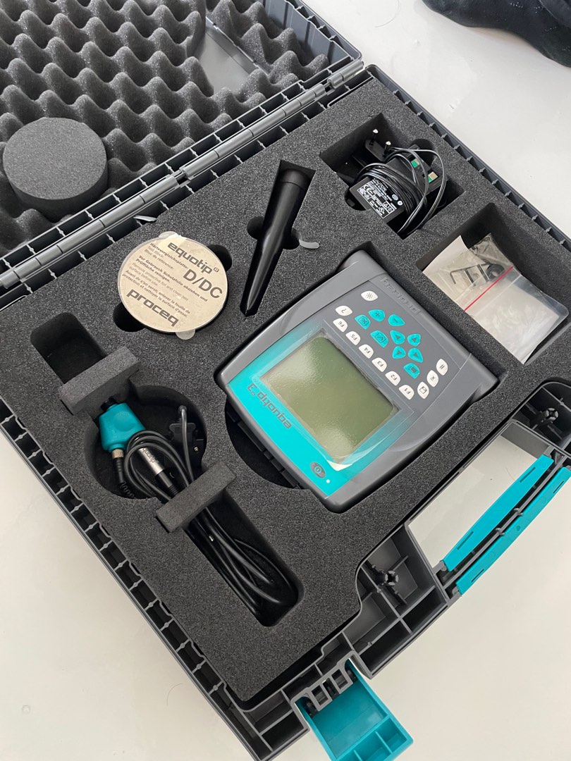 Proceq equotip 3 hardness tester kit, Furniture & Home Living, Home ...