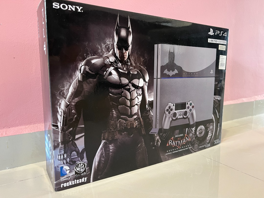 PS4 Batman: Arkham Knight limited edition 1TB, Video Gaming, Video Game ...