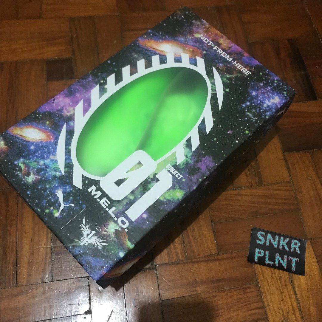 Puma Melo MB1 Green Gecko / Grinch, Men's Fashion, Footwear, Sneakers ...