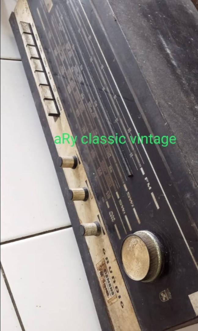 Radio jadul grundig, Elektronik, Audio di Carousell
