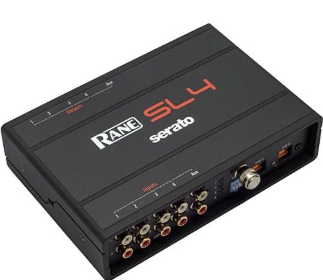 RANE SL4 PROFESSIONAL PORTABLE 4-CHANNEL SERATO DJ DVS DUAL USB ...