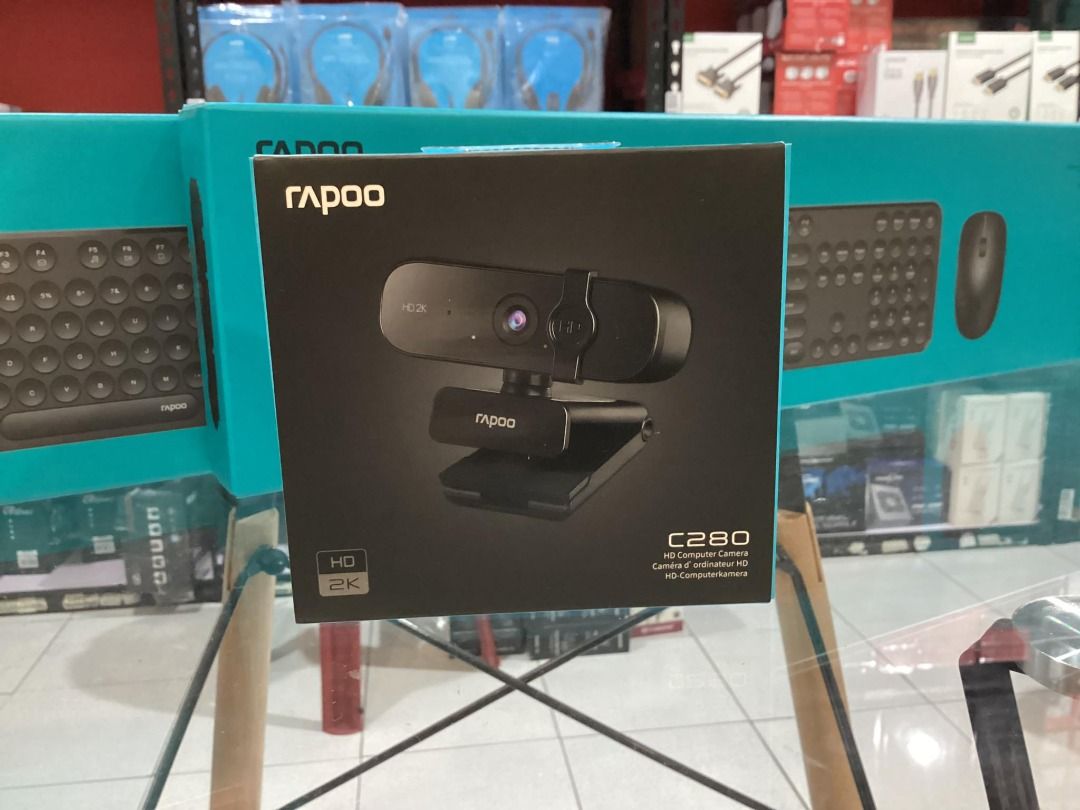 Rapoo C280 2K 1440P Full HD Webcam USB, Computers & Tech, Parts ...