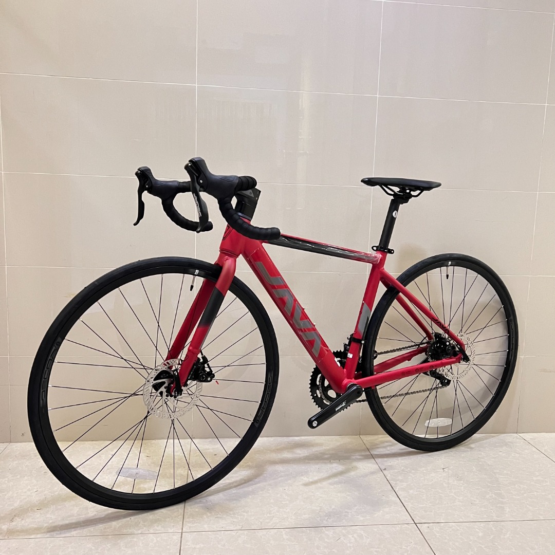Red Colour JAVA RONDA DISC Road bike Intergated handlebar Mix 700C 2 ...