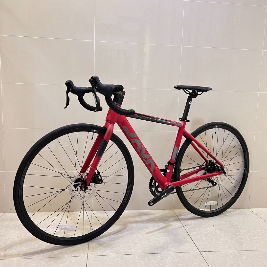 Red Colour JAVA RONDA DISC Road bike Intergated handlebar Mix 700C 2 ...