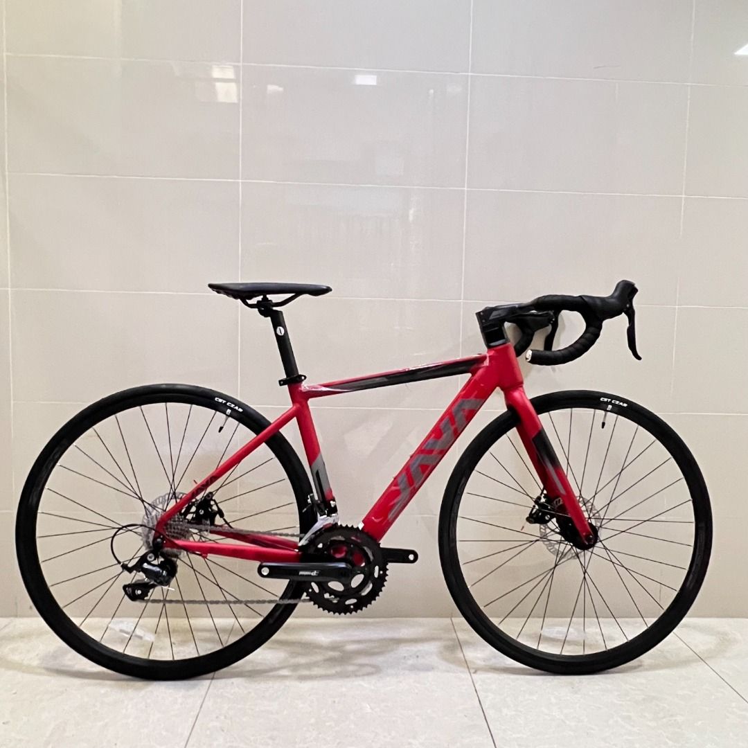 Red Colour JAVA RONDA DISC Road bike Intergated handlebar Mix 700C 2 ...