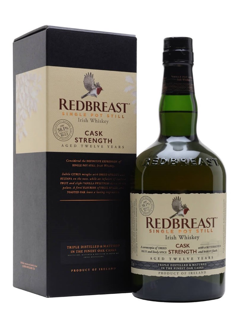 Redbreast 12 Year Old Cask Strength, Food & Drinks, Alcoholic Beverages ...