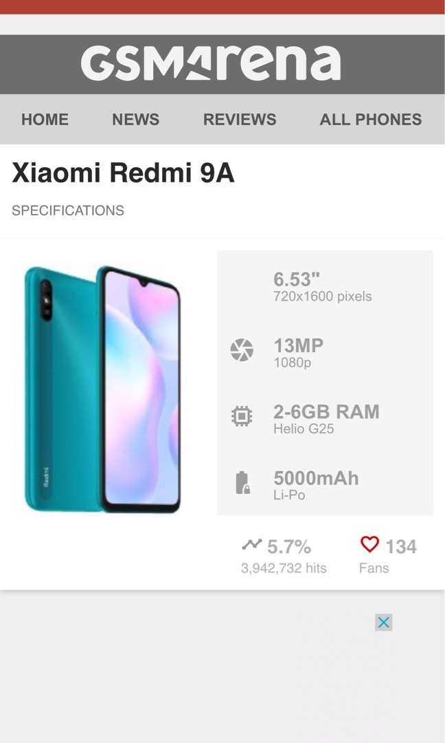 REDMI 9a, Mobile Phones & Gadgets, Mobile Phones, Android Phones ...