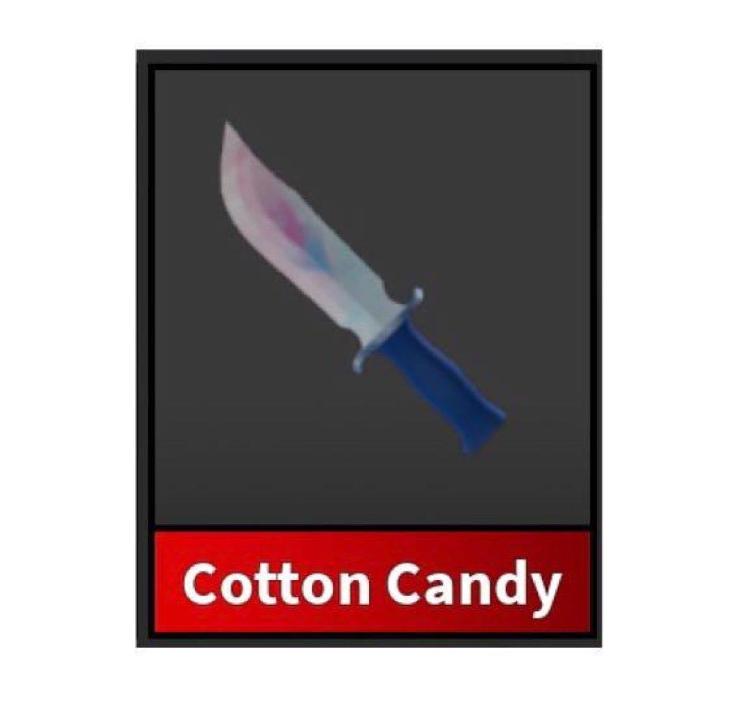 Roblox MM2 Cotton Candy Collectible, 電子遊戲, 遊戲機配件, 遊戲週邊商品 - Carousell