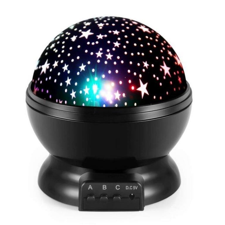 Rotating Starry Stars Night Light Projector For 3-12 Year Old Girl's ...