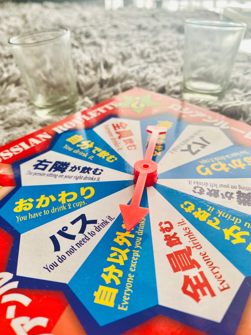 Russian Roulette Drinking Game Party Board Game, Hobbies & Toys, Toys ...