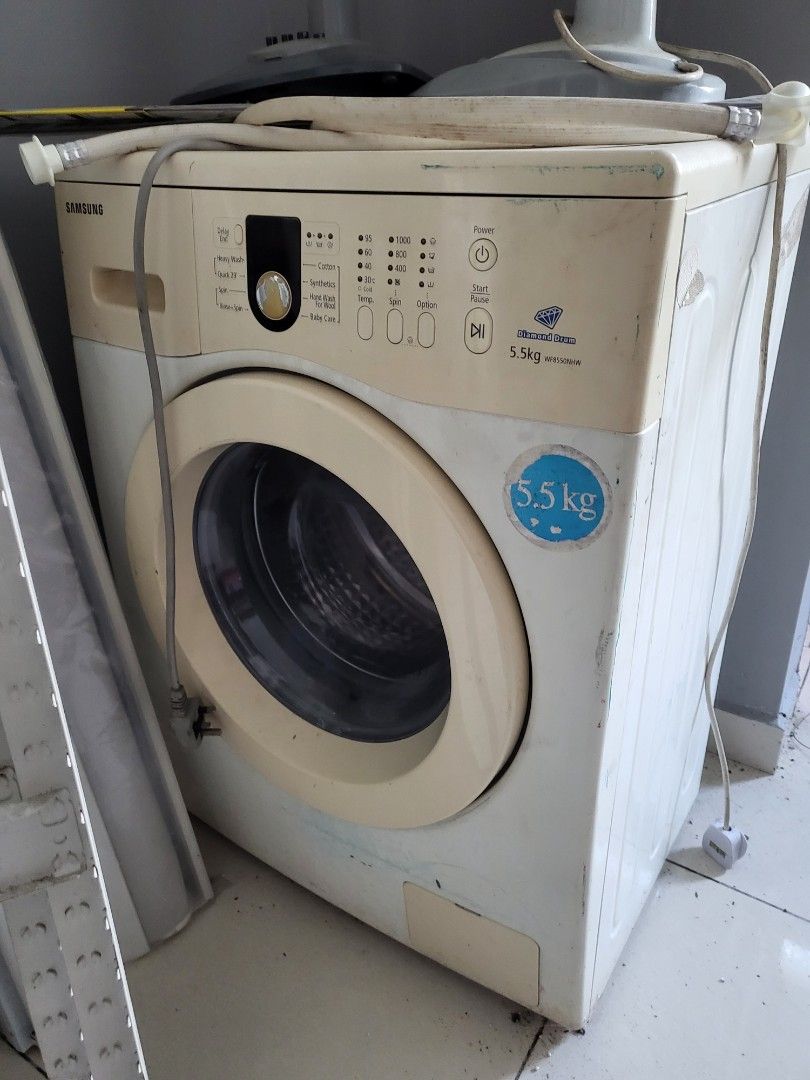 Samsung 5.5kg front loading, TV & Home Appliances, Washing Machines and ...