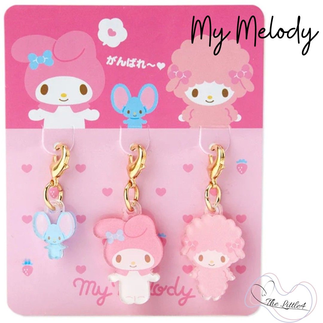 Sanrio Charm Set, Women's Fashion, Jewelry & Organisers, Charms on ...
