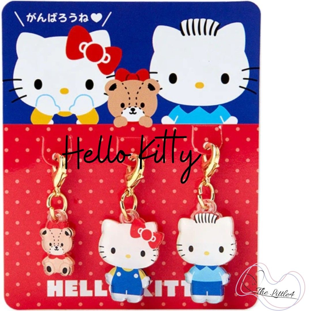 Sanrio Charm Set, Women's Fashion, Jewelry & Organisers, Charms on ...