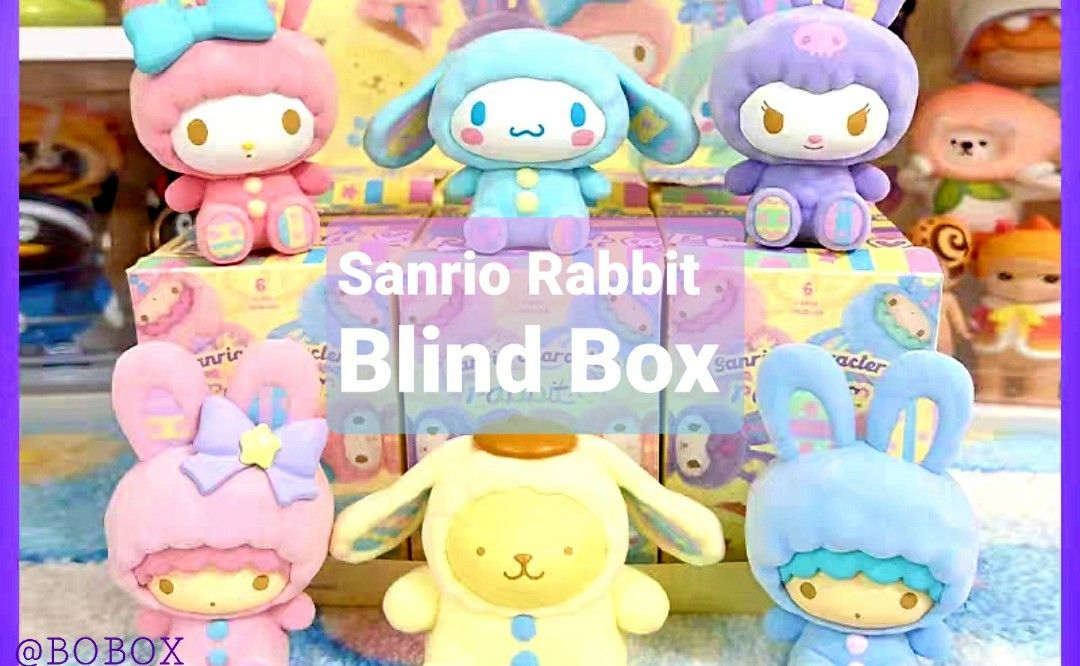 [SANRIO] Sanrio Characters Rabbit Series Blind Box Full Set and Random ...