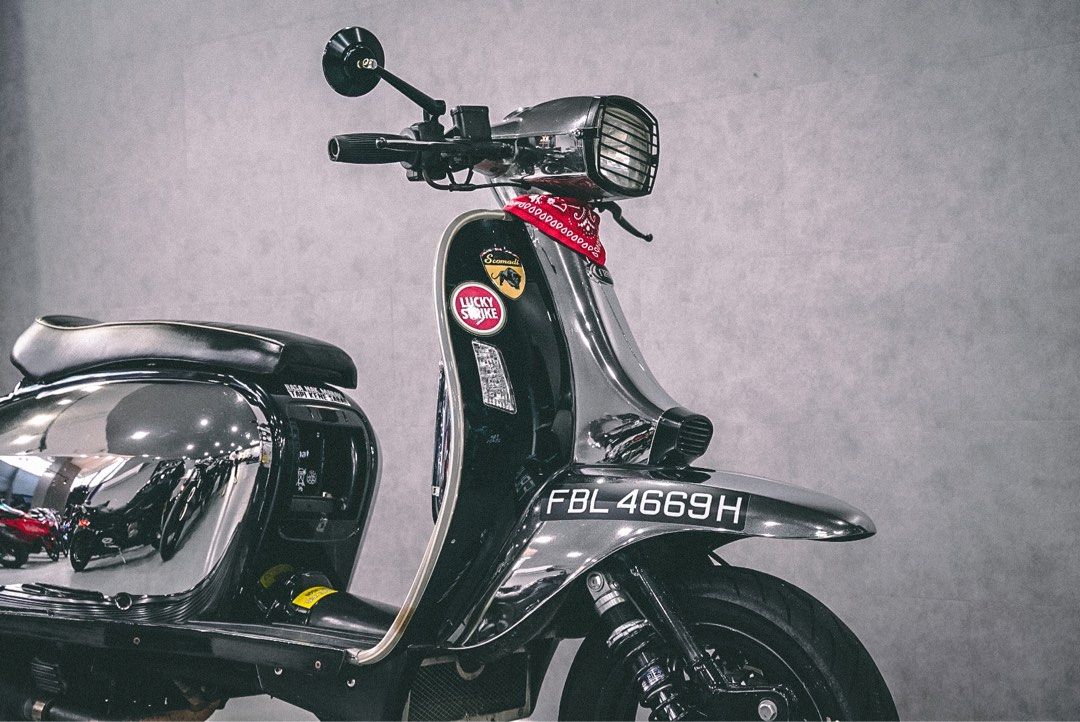 Scomadi TL200, Motorcycles, Motorcycles for Sale, Class 2B on Carousell