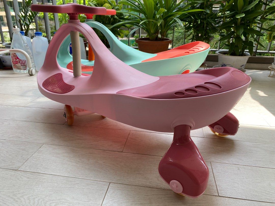 Self Powered Ride On Swing Cars $50 for Both, Babies & Kids, Going Out ...