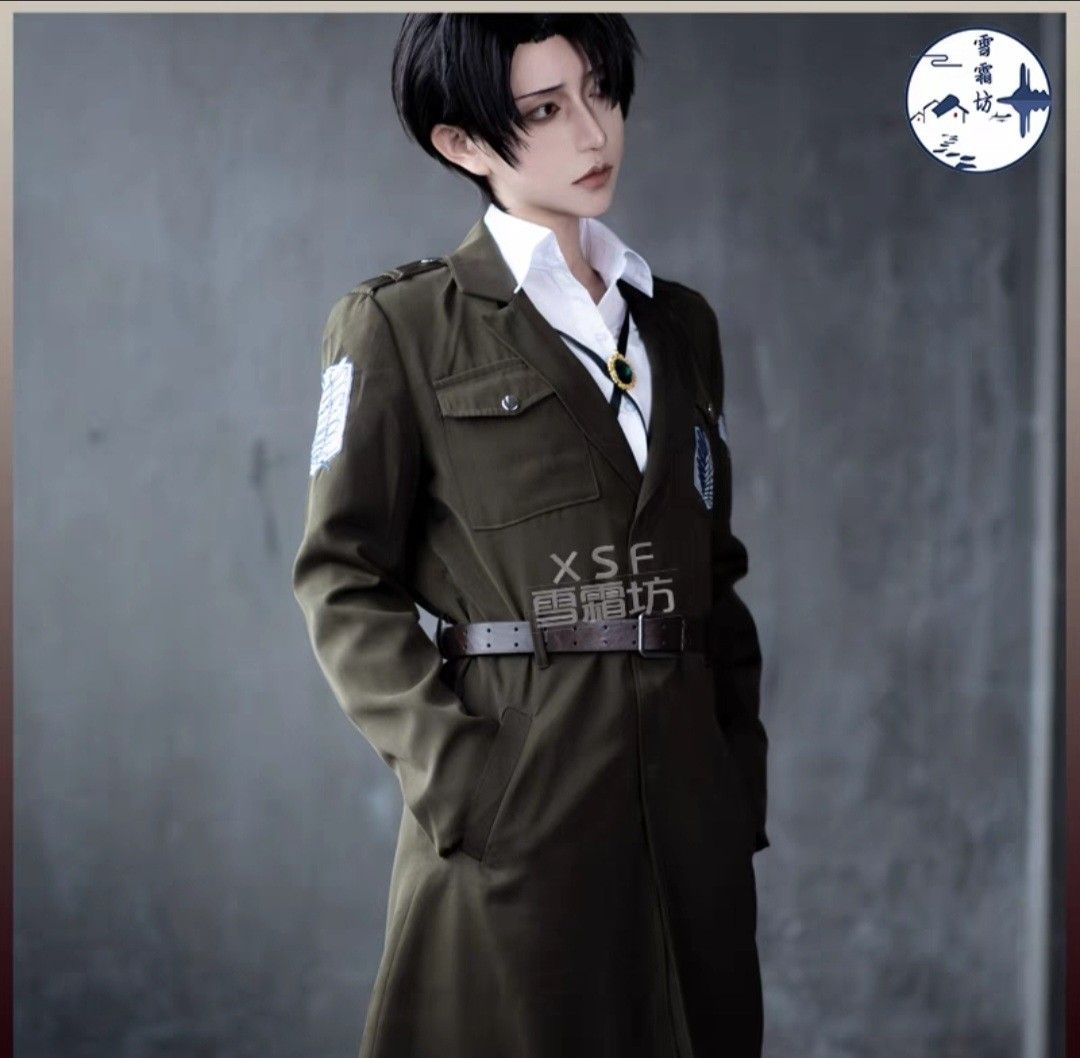 Selling AOT Attack On Titan Military Uniform Cosplay, Hobbies & Toys ...