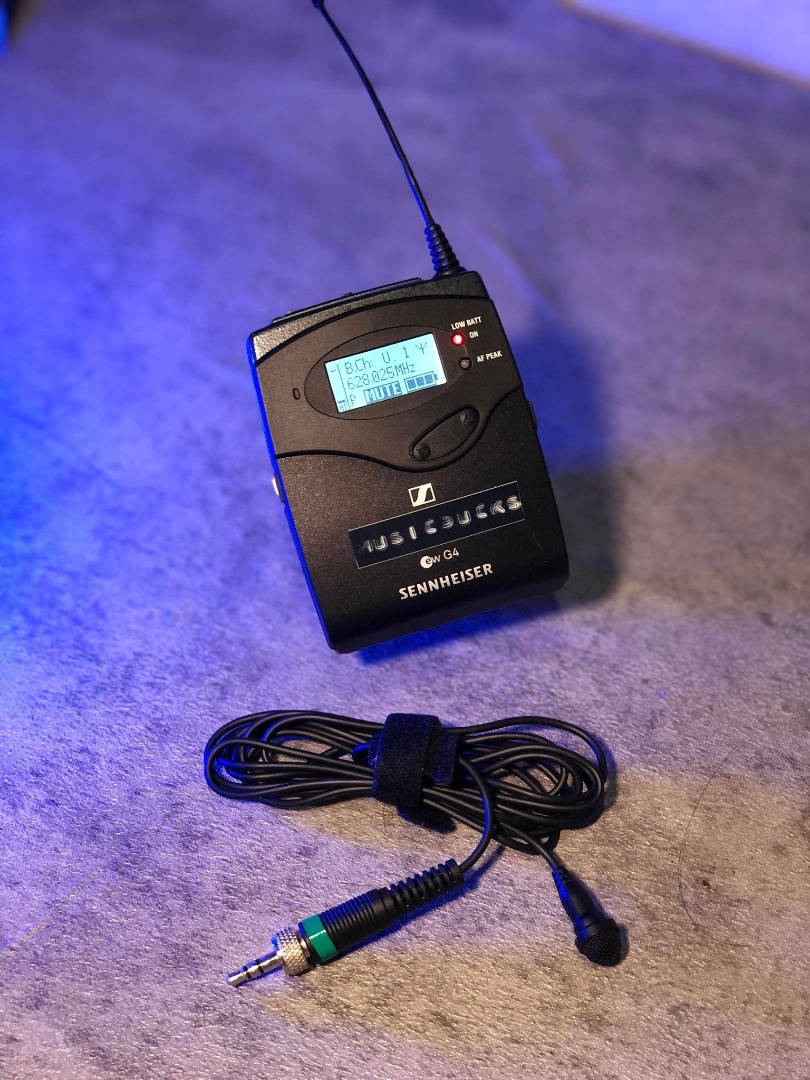Sennheiser G4 Wireless Lavelier, Audio, Microphones on Carousell
