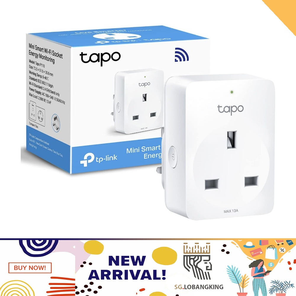[sg stock] TP Link Tapo P110 Mini Smart WiFi Socket Plug Energy ...