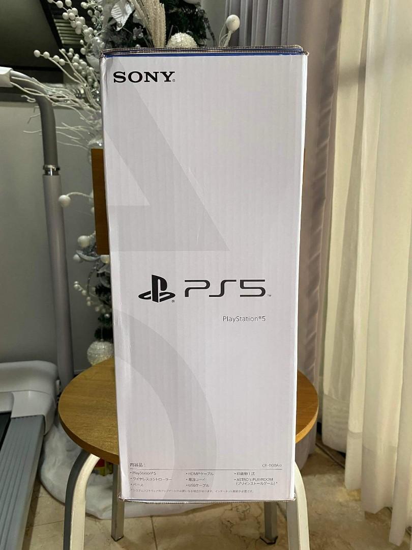 Sony Playstation 5 Disc Edition, Video Gaming, Video Game Consoles ...