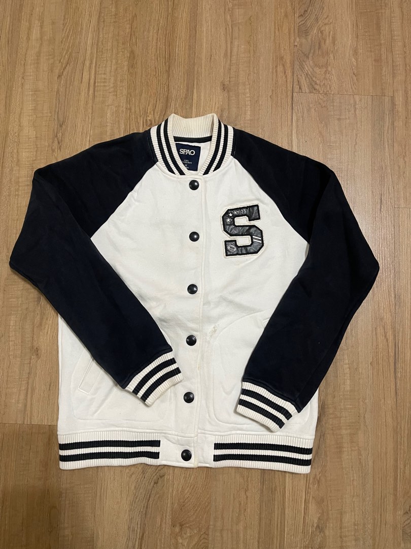 Spao Varsity Jacket, Men's Fashion, Coats, Jackets and Outerwear on ...