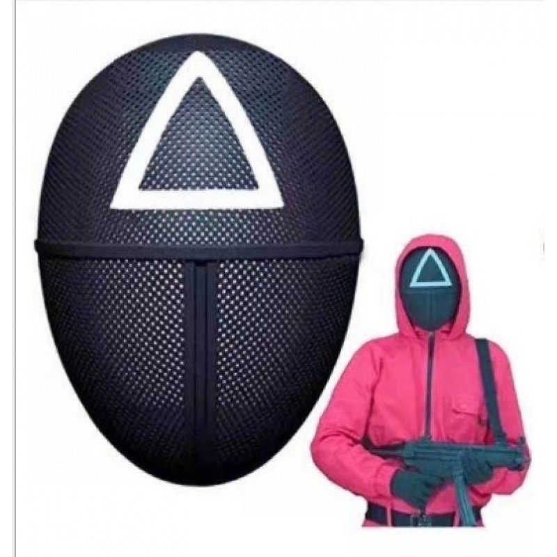 Squid Game Mask 2021 TV Cosplay Costume Accessories Cosplay Mask ...