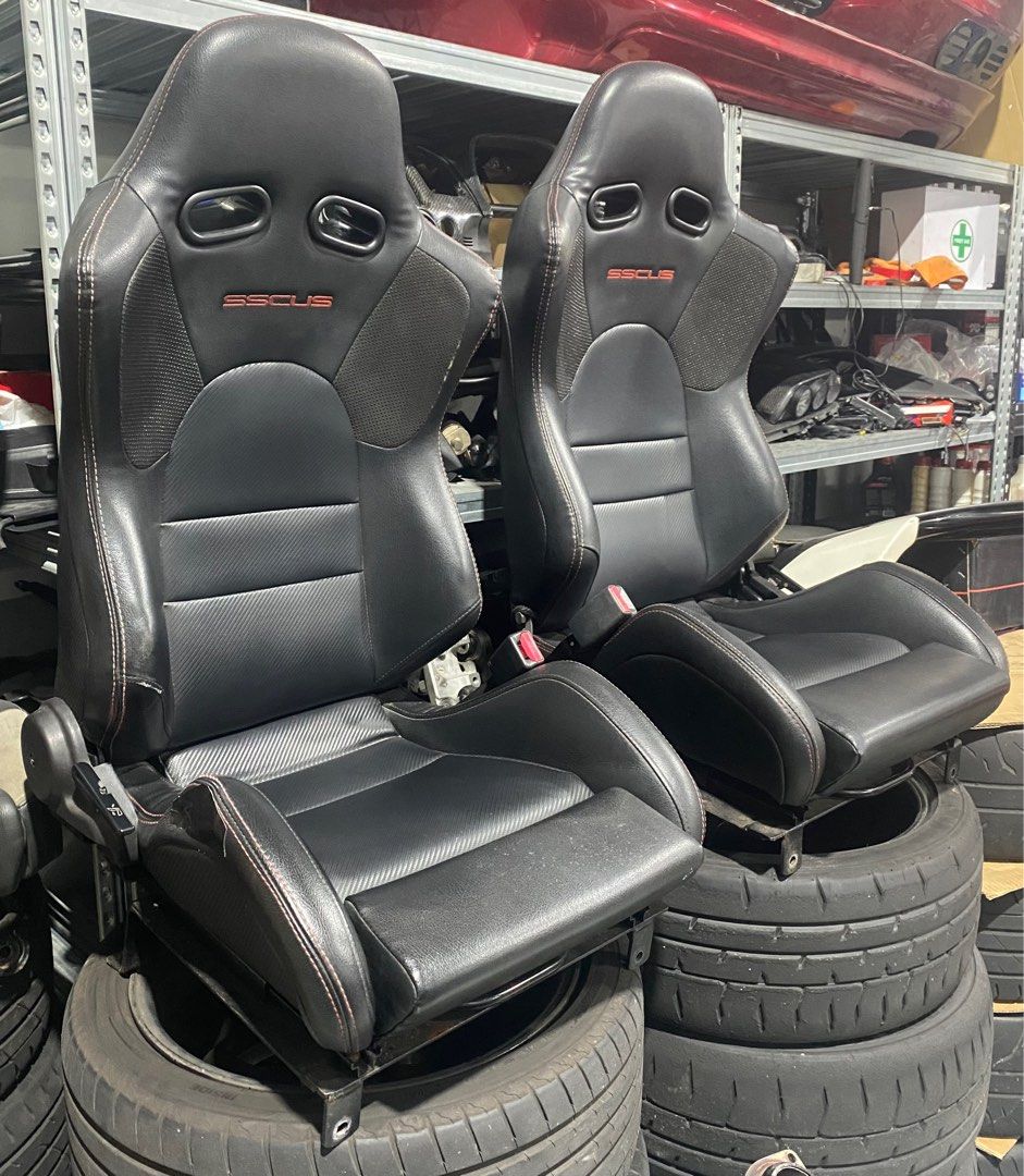 Sscus Semi Bucket Seat a pair for Honda Civic FD, Car Accessories ...