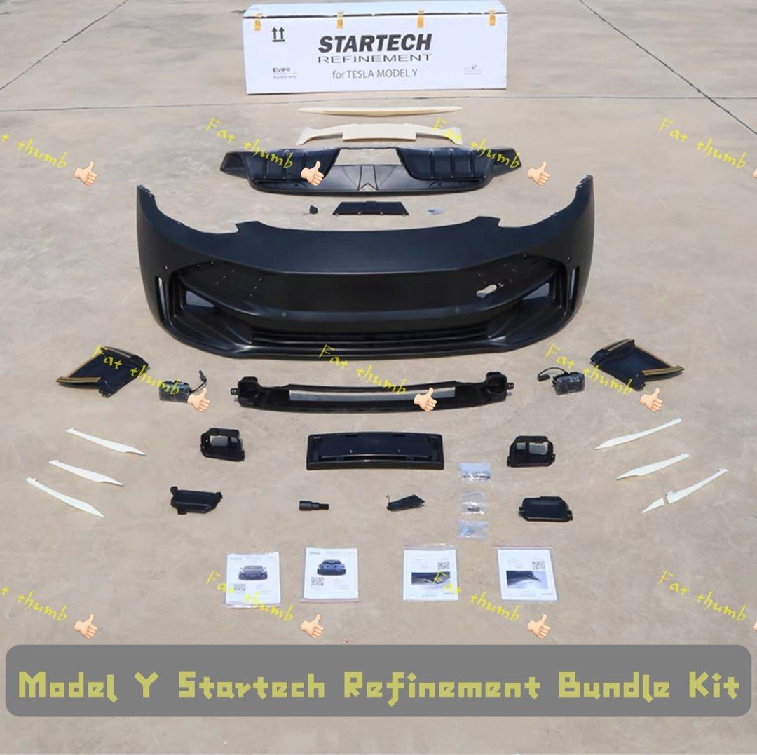 Startech refinement body kit (Tesla model Y), Car Accessories ...
