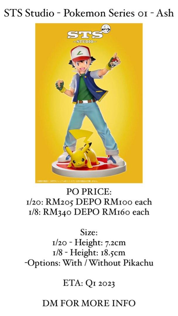 STS Studio - Pokemon Series 01 - Ash, Hobbies & Toys, Toys & Games on ...