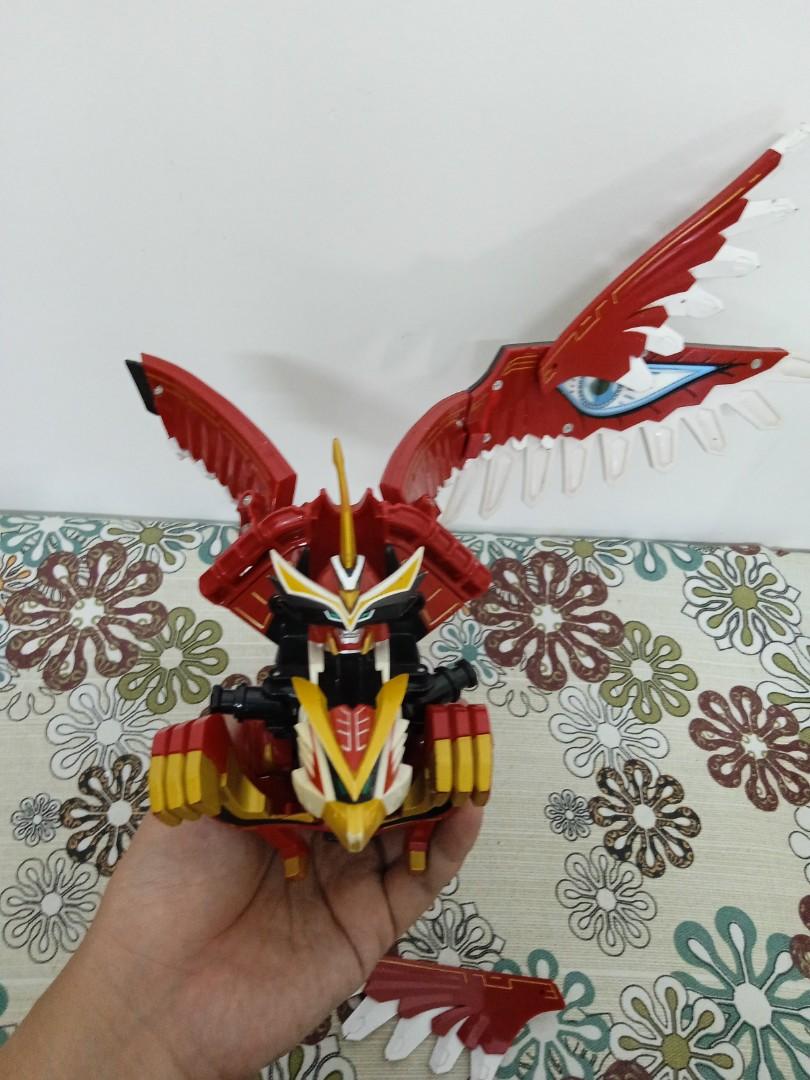 Super sentai gaoranger zords megazords Gao falcon dx, Hobbies & Toys ...