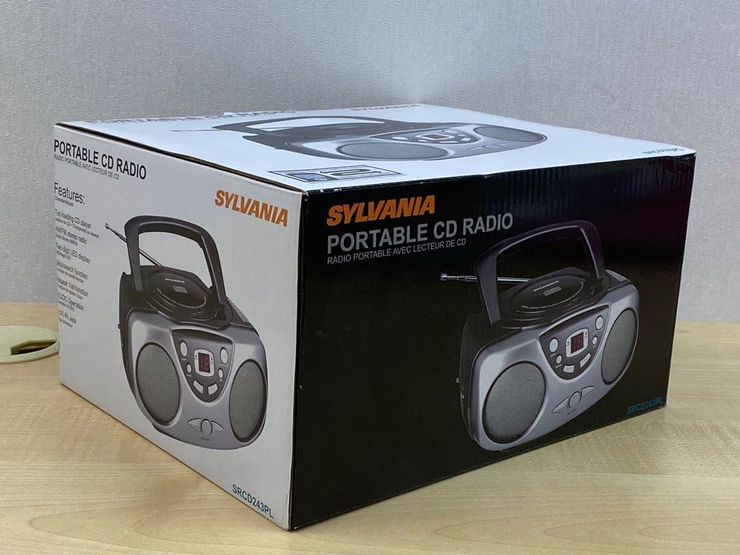 Sylvania Portable Radio CD Player, 音響器材, 音樂播放裝置 MP3及CD Player - Carousell