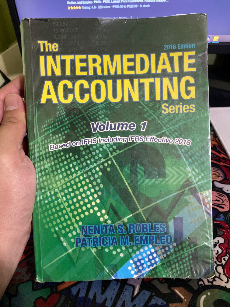 The intermediate accounting series volume 1, Hobbies & Toys, Books & Magazines, Textbooks on ...