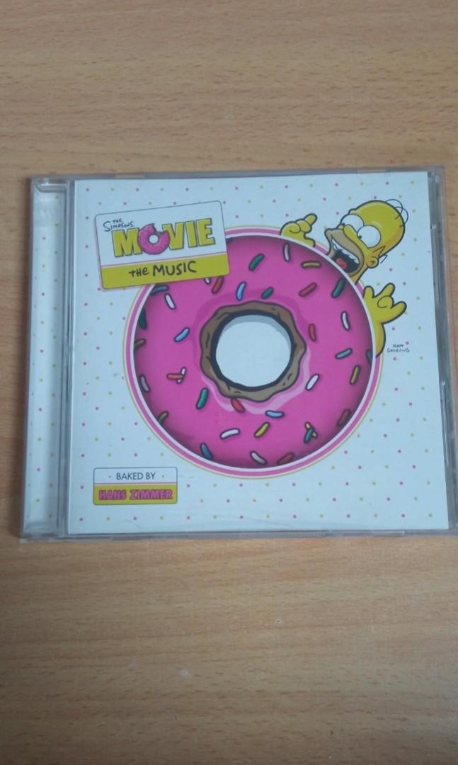 The Simpsons Official Movie Soundtrack, Hobbies & Toys, Music & Media ...