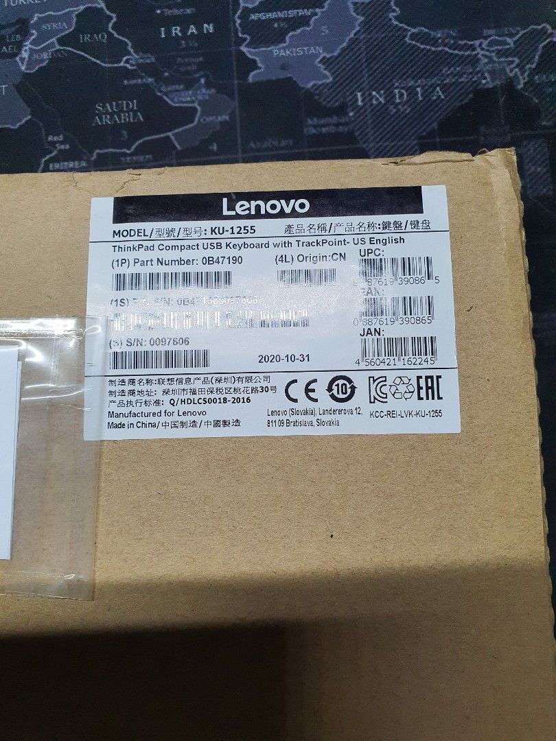 Thinkpad Compact USB Keyboard with Trackpoint, Computers & Tech, Parts ...