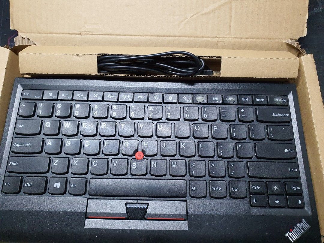 Thinkpad Compact USB Keyboard with Trackpoint, Computers & Tech, Parts ...