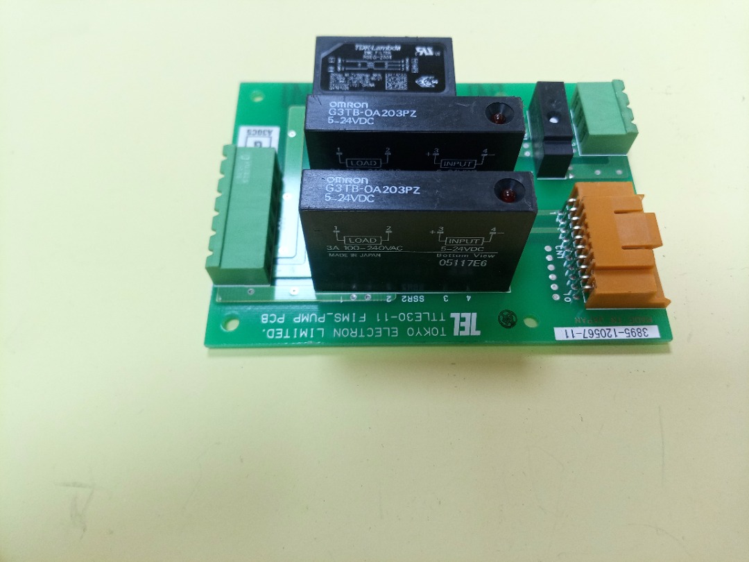 Tokyo TTLE30-11 PCB Board 3895-120567-11 Tokyo Electron Limited ...