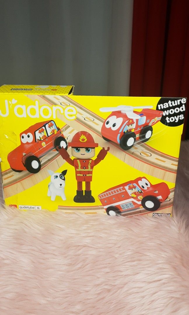 TOYS R US J'adore Fireman Train Set, Hobbies & Toys, Toys & Games on ...